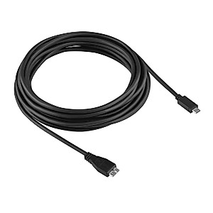 Vebner 20ft USB C to Micro B Cable - Extra Long USB Micro B to USB C - Extra Long USB C Micro B SuperSpeed Tethering Cable