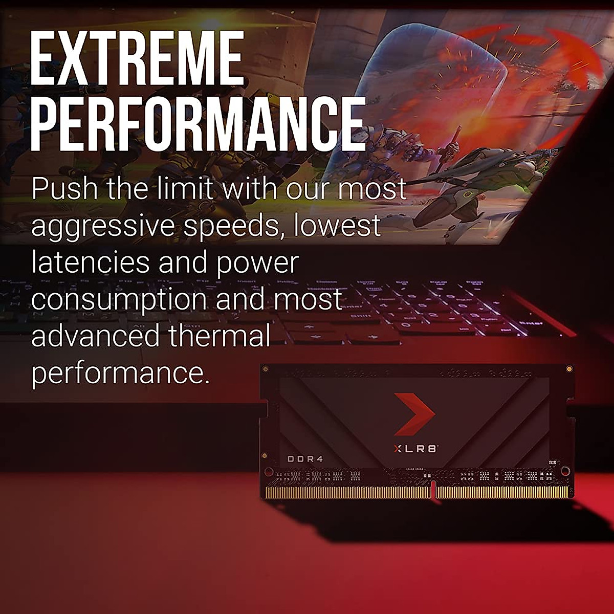 PNY XLR8 Gaming 32GB (2x16GB) DDR4 DRAM 3200MHz (PC4-25600) CL20 1.2V Dual Channel Overclocked Notebook/Laptop (SODIMM) Computer Memory Kit – MN32GK2D43200X