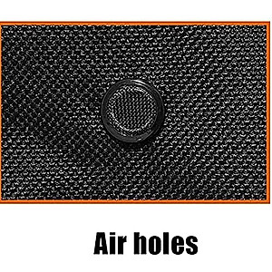 Adamoss Generator Cover for iGen4500 and Predator 3500, Heavy Duty Thicken 600D Polyester with Elastic Drawstring, Weather/UV Resistant (24”L x 18”W x 20”H)