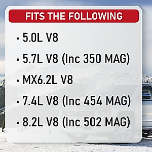 Replacement Distributor Cap Tune Up Kit - Compatible with Mercruiser GM V8 Engines with Thunderbolt IV, V HEI Ignition System - Replaces Parts 187523, 805759Q3, 805759T3 - Rotor, Cap, Gasket