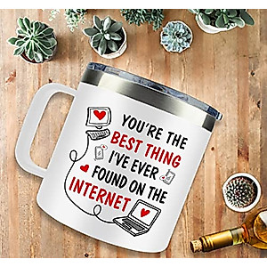 Valentines Day Gifts for Her, Valentines Day Gifts for Girlfriend, Wife - Anniversary, Birthday Gifts for Her - Girlfriend Gifts Ideas, Gifts for Wife from Husband, Wife Gifts from Husband Mug 14 Oz