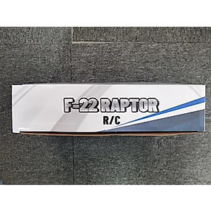 HAWK'S WORK 2 CH RC Airplane, F-22 Plane Ready to Fly, 2.4GHz Remote Control, Easy to Fly RC Glider for Kids & Beginners