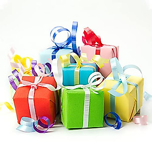 30 Rolls Curling Ribbon Shiny Metallic Balloon String Roll Gift Wrapping Ribbons for Crafts, Wedding, Valentines, Birthday, Party Decoration(Mixed Colors,Classic Style)