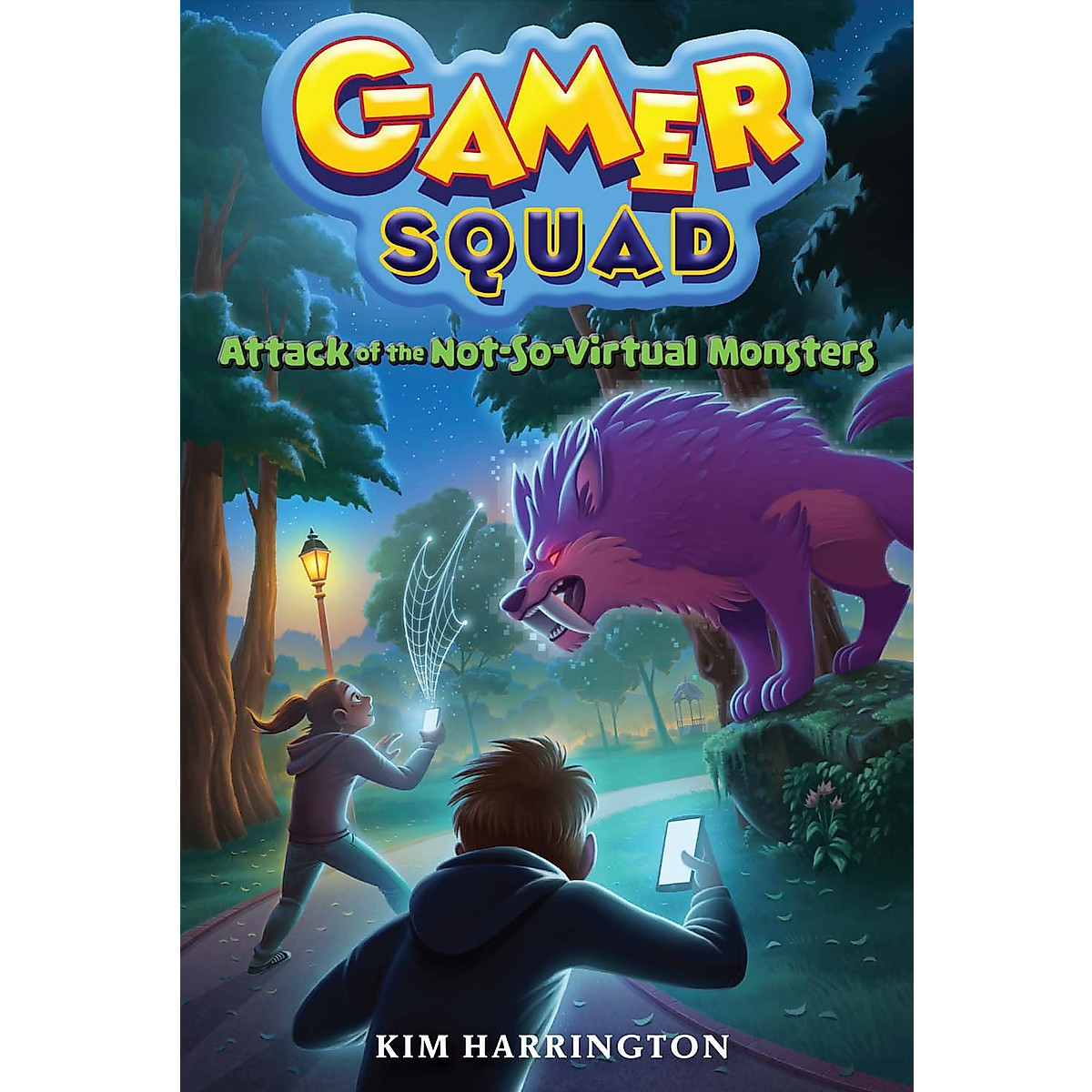 Attack of the Not-So-Virtual Monsters (Gamer Squad 1)