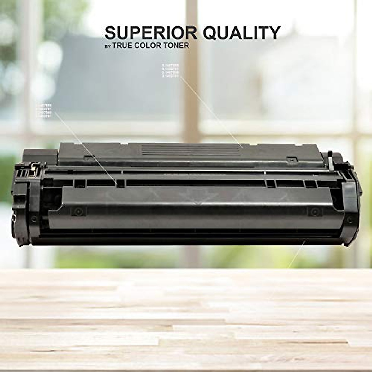 TCT Premium Compatible Toner Cartridge Replacement for Canon S35 7833A001AA Black Works with Canon ImageClass D300 D320 D340 D360, PC-D320 D340 Printers (3,500 Pages)