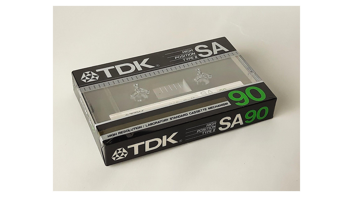 TDK SA 90 minute Super High Resolution Type II Audio Cassette Tape — 🛍️ The Retail Market