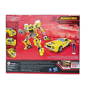 Transformers Studio Series Deluxe Class Rebekah's Garage Bumblebee with Charlie Exclusive Figure