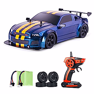 iBlivers RC Drift Car, 1:14 Remote Control Car 4WD Drift GT RC Cars Vehicle High Speed Racing RC Drifting Car Gifts Toy for Boys Kids
