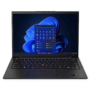 Lenovo Gen 10 ThinkPad X1 Carbon with Intel Core i5-1240P Processor, 14" WUXGA 400nits Anti-Glare Non-Touch Display, 16GB RAM, 512GB SSD, Backlit Keyboard, Fingerprint Reader, and Win11 Pro