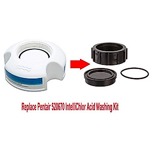 ATIE Pool Salt Cell Cleaner Acid Washing Stand GLX-CELLSTAND/520670 IntelliChlor Acid Washing Kit for Hayward Turbo Cells and Pentair Intellichlor Salt Chlorinator Cells
