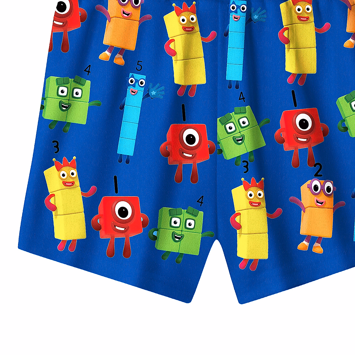 Cartoon Boys Two Piece Swimsuit Costume Numbers Cartoon Swimwear Kids Swim Set Trunks and Shirt Summer Holiday 3-10 Years