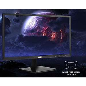 TechMagnet All in one Desktop Computer, Cheetah 6, Intel Core i5 6th Gen 2.5 GHz, 16GB DDR3, 1TB SSD, Dual 27 inch LED Monitor, MTG RGB Keyboard Mouse, RGB Speaker and Webcam, Win10 Pro (Renewed)