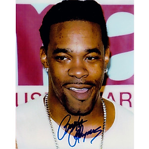Kirkland Busta Rhymes 8 X 10 Photo Display Autograph on Glossy Photo Paper