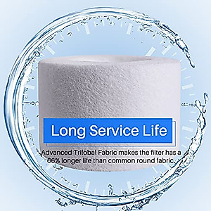 POOLPURE FC-2812 Spa Filter Replaces Sundance 6540-502, Series 850 780, Filbur FC-2812, PSD25-6, Darlly PP2002, Hot Tub Filter Cartridge 1PACK