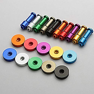 YARNOW Heavy Duty Aluminum Wall Hooks No Drilling Waterproof Rustproof Single Hook Hat Coat Robe Door Wall Hook Hanger (Blue)