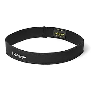 HALO Headband Sweatband Slim, 1-Inch, Black (HSBLACK-1)