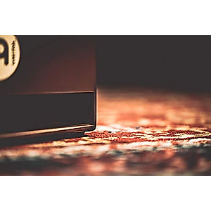 Meinl Slaptop Cajon Box Drum with Internal Snares and Forward Projecting Sound Ports - NOT MADE IN CHINA - Walnut Playing Surface, 2-YEAR WARRANTY (TOPCAJ2WN)