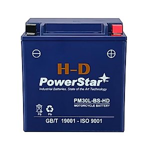 PowerStar Replaces Yix30l, Yb30l-b Battery Compatible with Polaris Sportsman 600 700 800
