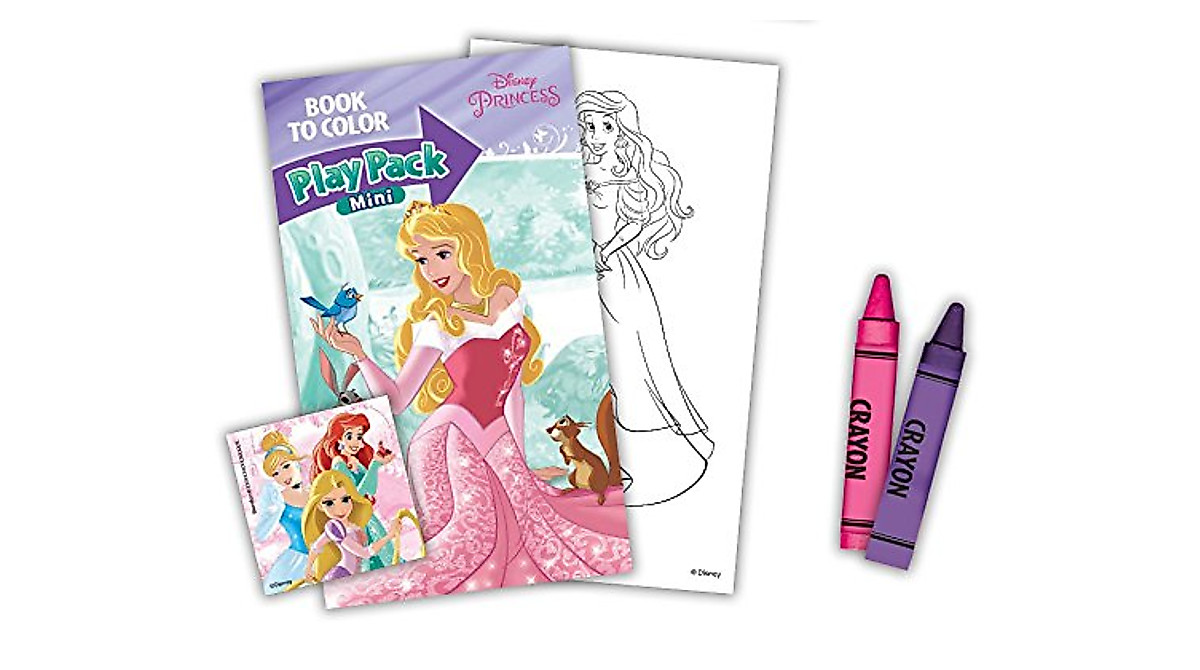 Disney Princess Mini Coloring Play Packs - Fun for Kids