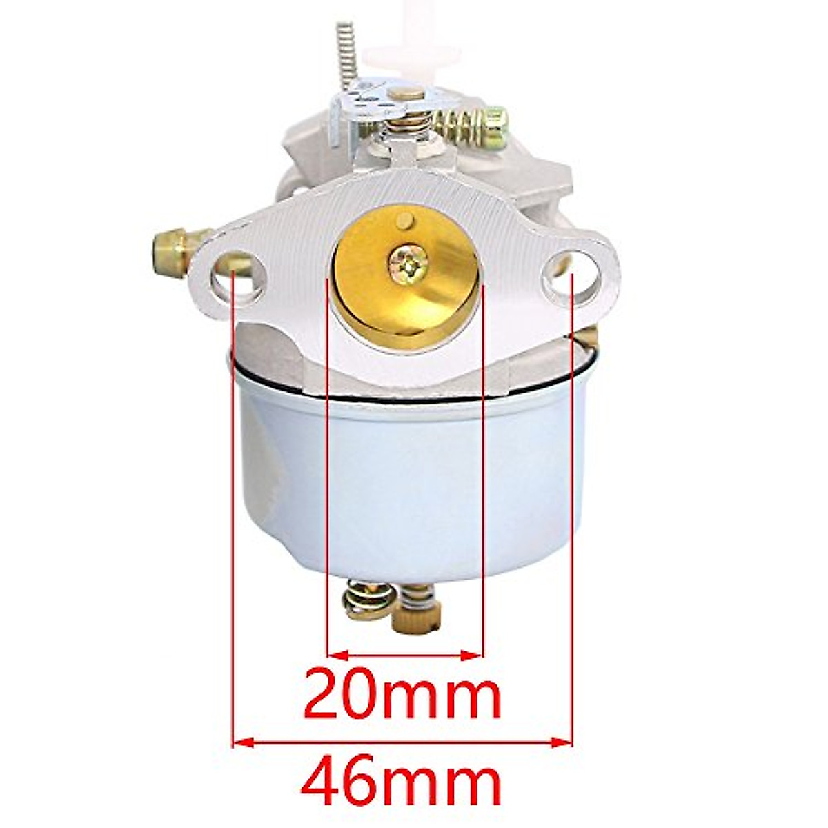 631954 Carburetor for Tecumseh 632371 632371A H70 & HSK70 7hp ARIENS TORO SNOWKING Snow Thrower Blowers Tillers Go-Karts - Replaces Tecumseh 632371 Carburetor (631954)