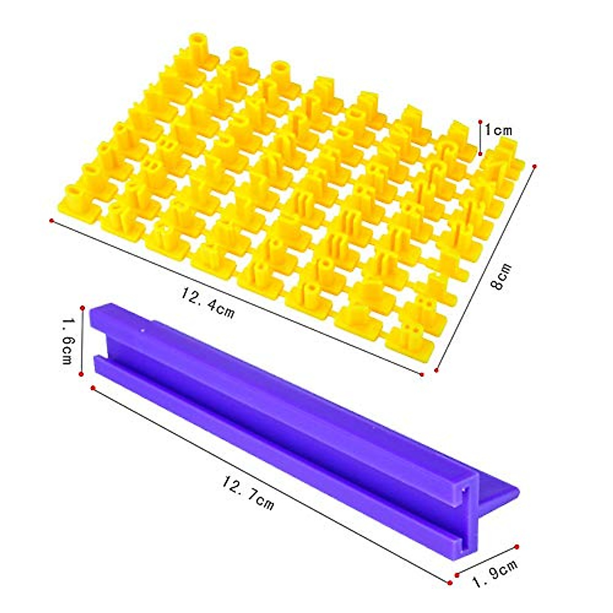 Tool Gadget Cookie Stamps, 2 Pack Number Alphabet Stamps for Cookie, Biscuit, Fondant