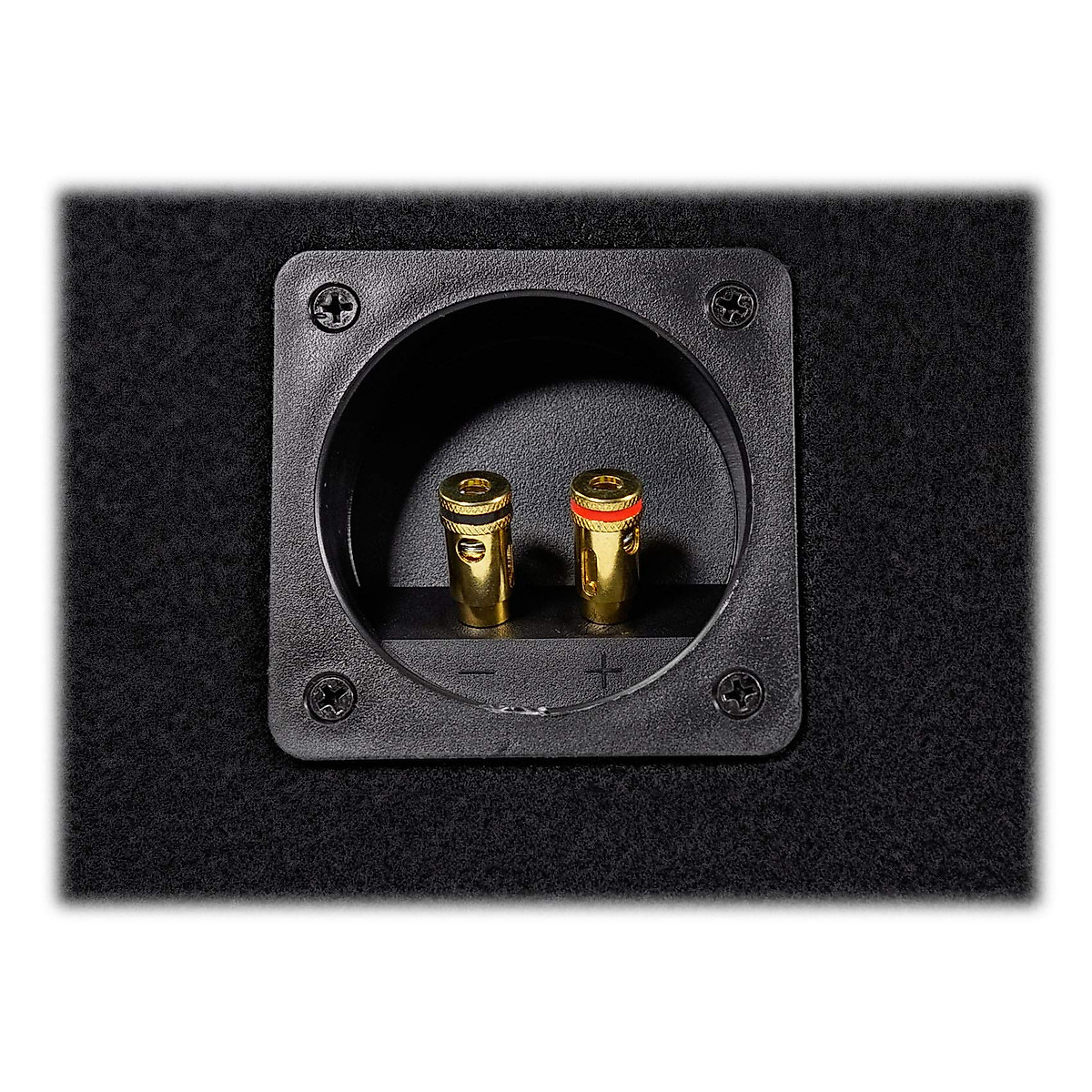 Rockville RV12.1C 600w 12" Loaded Car Subwoofer Enclosure+Mono Amplifier+Amp Kit,Black