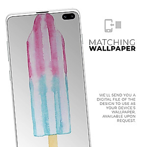 DesignSkinz Summer Mode Ice Cream v4 Protective Vinyl Decal Wrap Skin Cover Compatible with The Samsung Galaxy S20 (Screen Trim & Back Glass Skin)