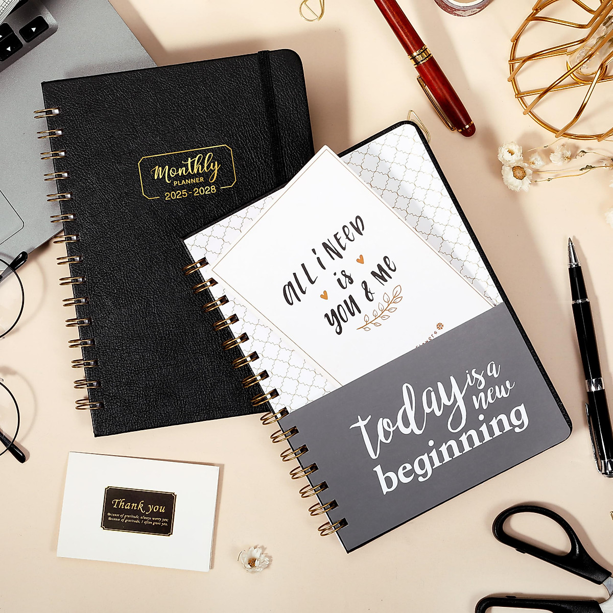 2023-2025 Monthly Planner - 2023 Monthly Planner from January 2023 to December 2025, 6.4'' x 8.5'' Monthly Planner with Tabs, 3 Year Monthly Calendar Planner 2023-2025 with Thick Paper