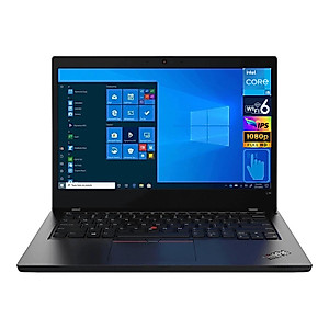 Lenovo ThinkPad L14 Touchscreen 14.0" FHD IPS Business Laptop (Intel i5-1135G7 4-Core, 8GB RAM, 1TB PCIe SSD, Intel Iris Xe, Killer WiFi 6E, Bluetooth 5.3, Webcam, HDMI, Win 11 Pro) with Hub