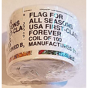 USPS Forever Postage Stamps Flags 100 Count (Seasons)