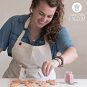 Cookie Cutter Kingdom, Mermaid Sea Themed Cookie Cutter Set, 8 Piece Set, Cookie Cutters Shape, Biscuit Fondant Cutters for Party Decorations (Mermaid - 8 Pack)