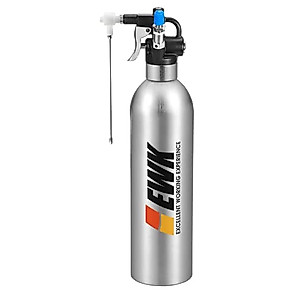 EWK Patented Aluminum Refillable Aerosol Spray Can, Pneumatic Compressed Air Sprayer for Lubrication and Anti-Rust