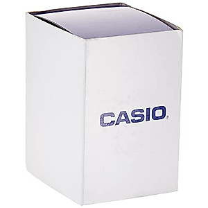 Casio Men's Stainless Steel Quartz Sport Watch with Resin Strap, Black, 26 (Model: MDV106B-1A1V)