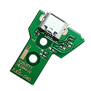 Micro USB Charging Port Socket Board with Flex Ribbon Cable Screwdriver for PS4 Controller Board JDS-040 JDS 040 Version