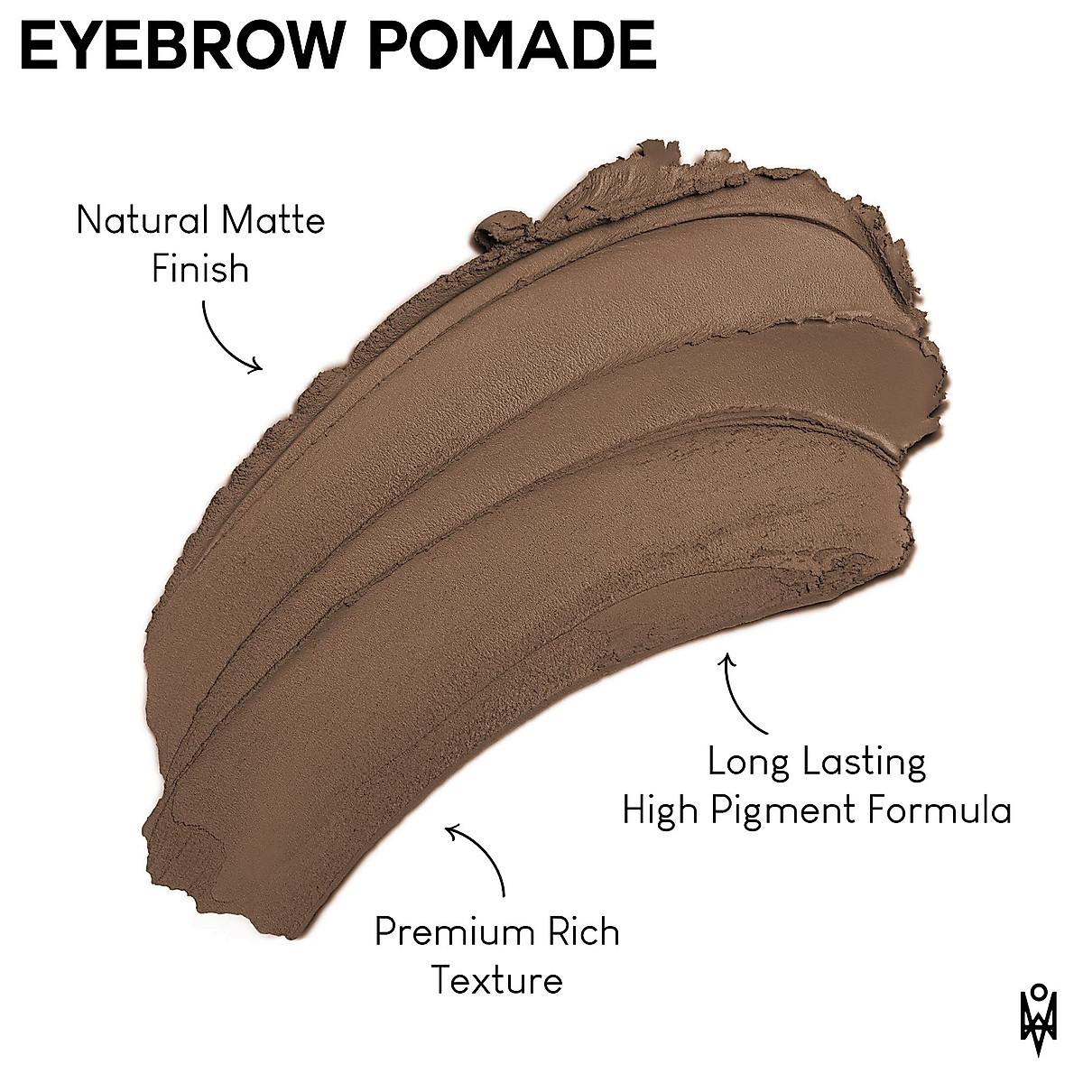 VOHA Eyebrow Stamp Stencil Kit, Eye Brow Stamping Kit, Brow Stamp Kit, Reusable Eyebrow Stencils, Eyebrow Stamp Kit, Eyebrow Stencil Kit, Waterproof Natural Perfect Eyebrow Pomade Kit (Medium Brown)