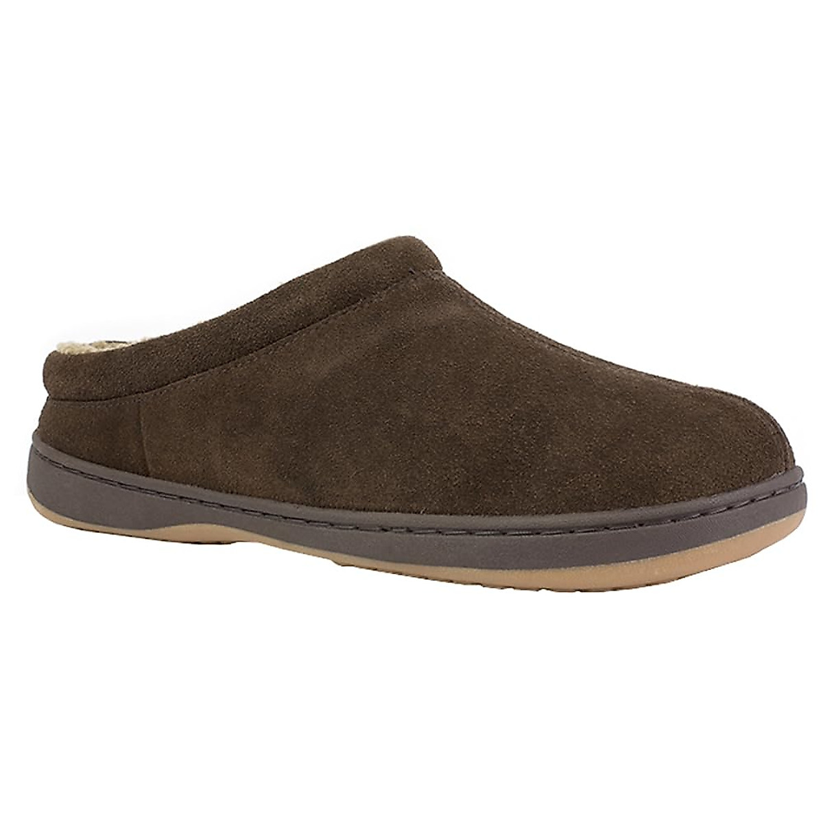 Tempur-Pedic Mens Arlow Scuff Casual Slippers Casual - Brown - Size 9 D