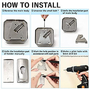 Japard Retractable Clothesline Stainless Steel Metal Indoor, Retracting Clothesline Outdoor, 12ft Wire, Loadable 44lbs, Extendable Clothesline Heavy Duty (2 Pack)