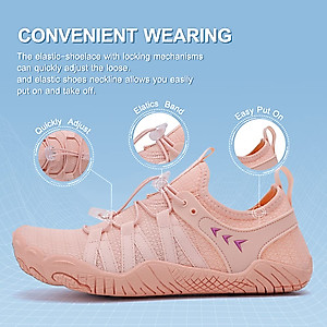 Water Shoes for Women Men Beach Shoes Women Swim Shoes Pool Shoes River Shoes Barefoot Shoes Quick Dry Slip-on for Pool Beach Surf Water Park Yoga