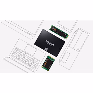 Samsung 860 EVO 500GB 2.5 Inch SATA III Internal SSD (MZ-76E500B/AM)