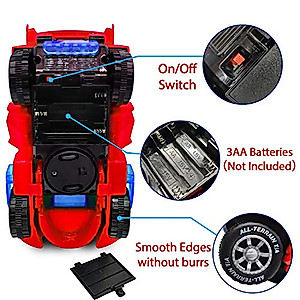 AMENON Transforming Easter Dinosaur Car Toys with LED Light Music Automatic Deformation Dino Race Car Toys for Kids Boy Girls Toddlers 3 Year Old and Up Birthday Holiday Easter Toy Gifts