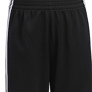 adidas boys Adi Classic 3-stripe Shorts, Black, 4T US