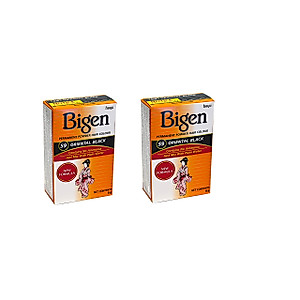 Bigen Permanent Powder Hair Color 59 Oriental Black 1 ea (Pack of 2)