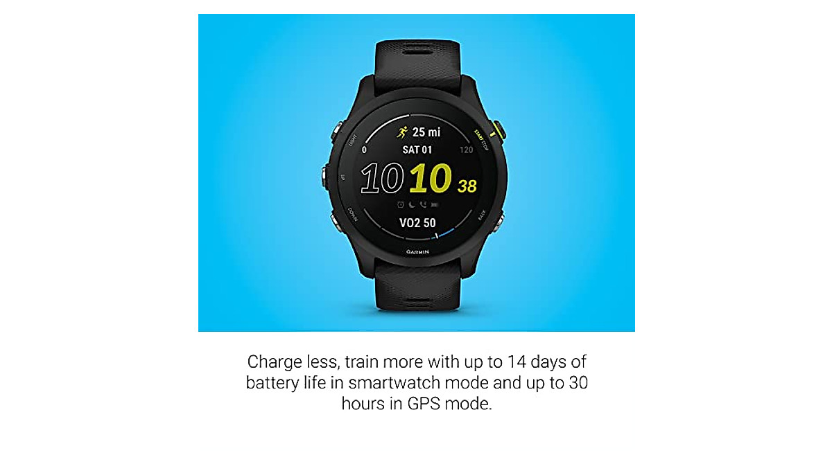 Garmin Forerunner 255 Music GPS Running Smartwatch with Music and ...