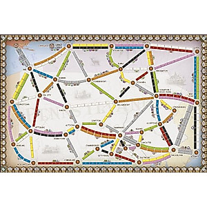 Ticket to Ride United Kingdom + Pennsylvania Board Game EXPANSION - Strategy Game, Family Game for Kids & Adults, Ages 8+, 2-5 Players, 30-60 Minute Playtime, Made by Days of Wonder