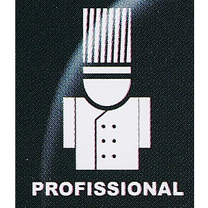 ICEL 4.25 Inch Straight Round Edge, High Carbon German Stainless Steel Razor Sharp Blade, Super Grip, Green Handle