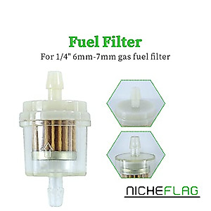 NICHEFLAG 753-04472 Auger Kit Replaces MTD 753-04472 MTD, Auger Replacement Rubber 753-04472 Kit, 753 04472, 735-04032, 735-04033 for Troy-Bilt Squall 2100, 210, 521, 721, 5521 Snow Throwers