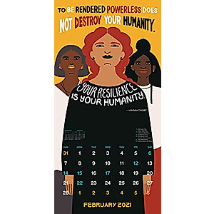 The Future Is Female Wall Calendar 2021: A Year of Art and Activism