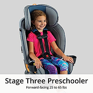 Chicco Fit4 Adapt 4-in-1 Convertible Car Seat - Vapor | Grey