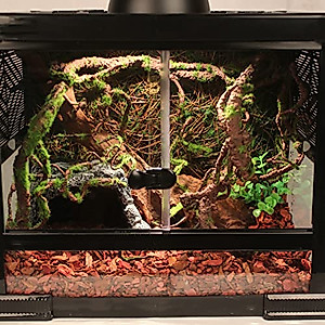 BNOSDM Reptile Bend-A-Branch Vines with Moss Bendable Jungle Climbing Vine Pet Habitat Decor for Bearded Dragons Chameleon Geckos Snakes Lizards Frogs