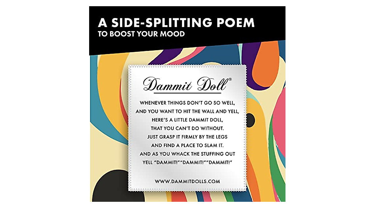 Dammit Doll Classic Stress Relief Gag Gift | Limited Edition Surprise